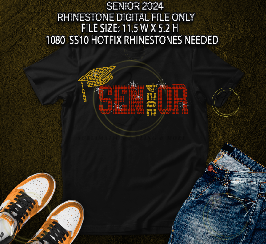 2024 SENIOR SS10 RHINESTONE DIGITAL FILE – NewBlingers